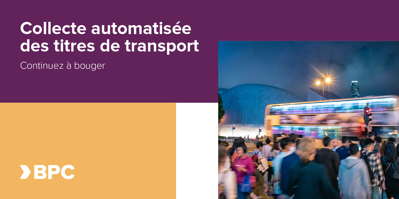 Solution | Collecte automatisée des titres de transport